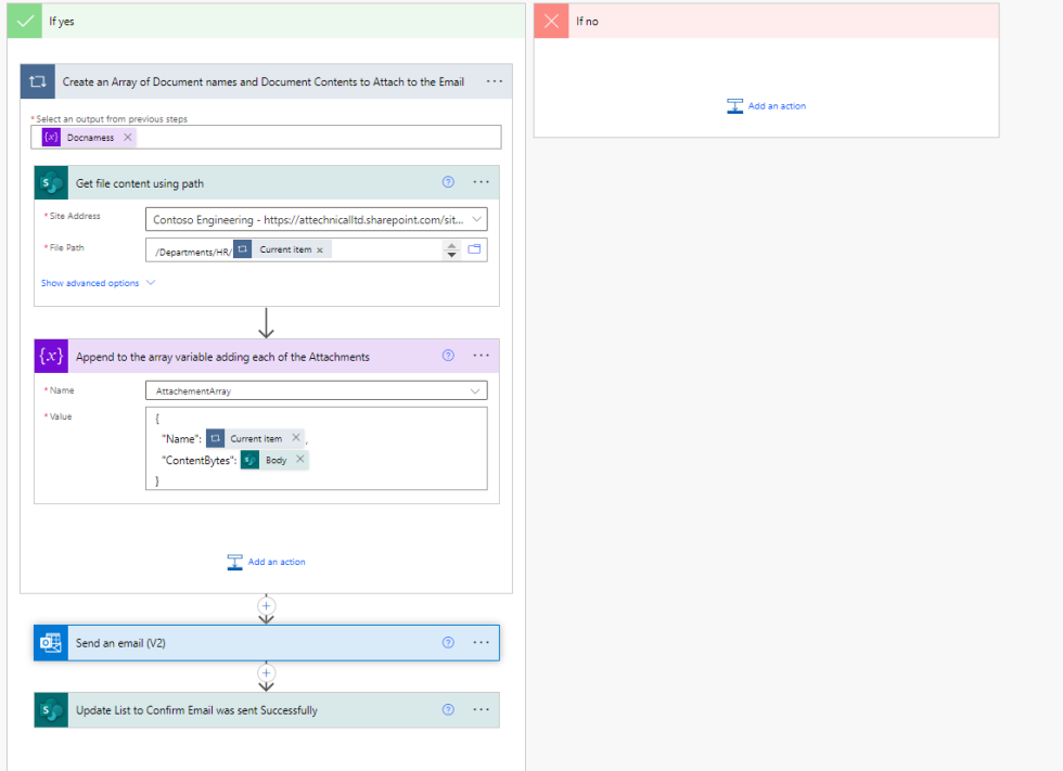 How To - Power Apps send multiple documents in a single email | AT ...